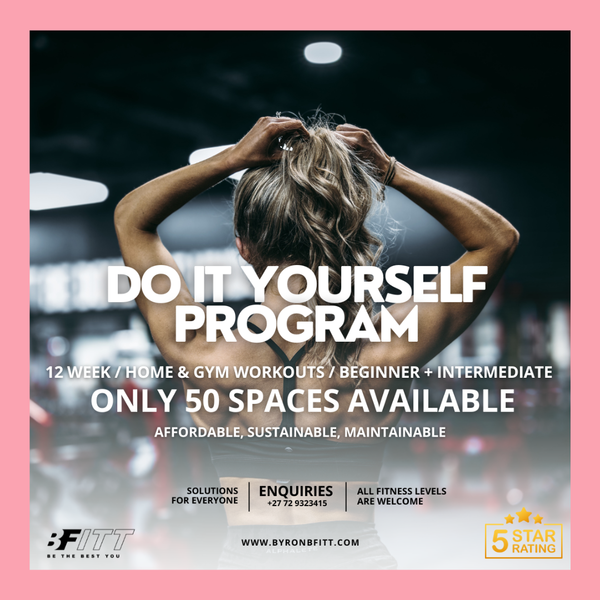 Do It Yourself Program – B-Fitt SA